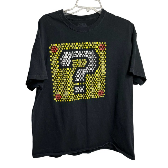 Nintendo | Shirts | Geeknet Super Mario Question Mark With Nintendo ...